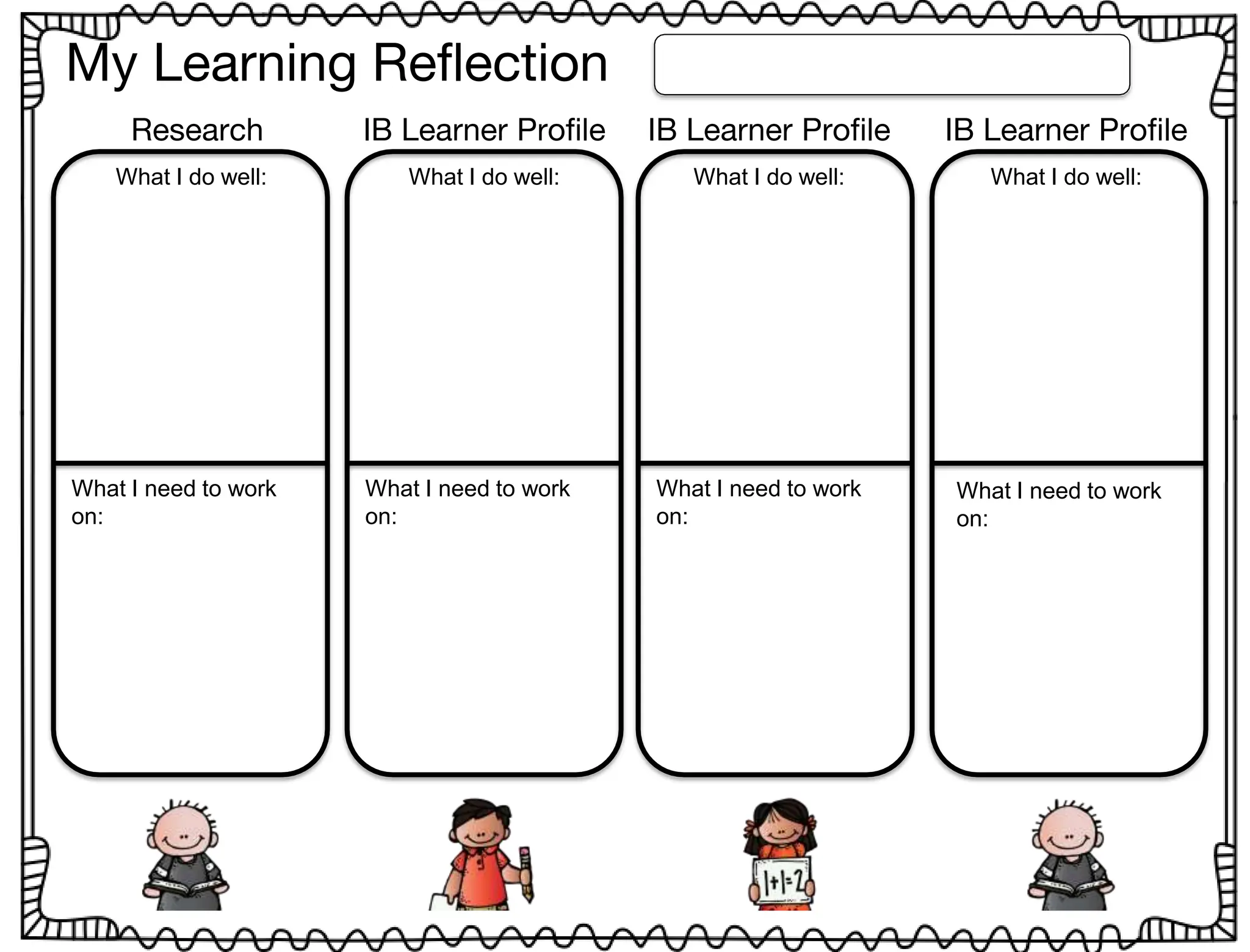 Self Reflection on IB ATL skills for PTC | PPTX