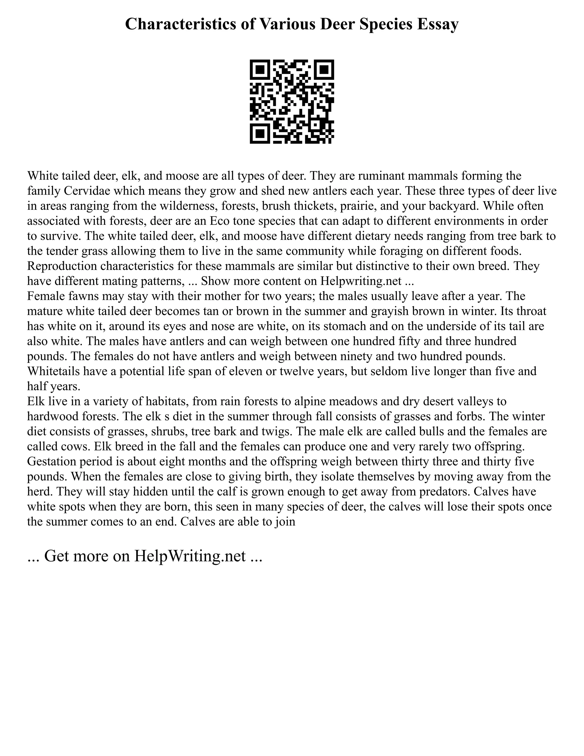 Self Reflection Paper Example Reflective Essa | PDF