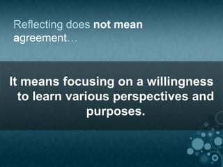 Why Self Reflection Matters | PPTX
