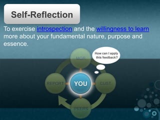 Why Self Reflection Matters | PPTX