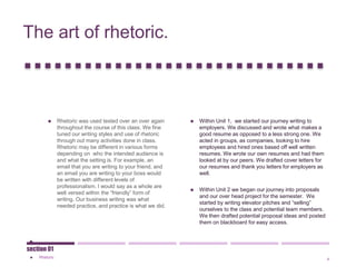 Self reflection technical writing | PPT