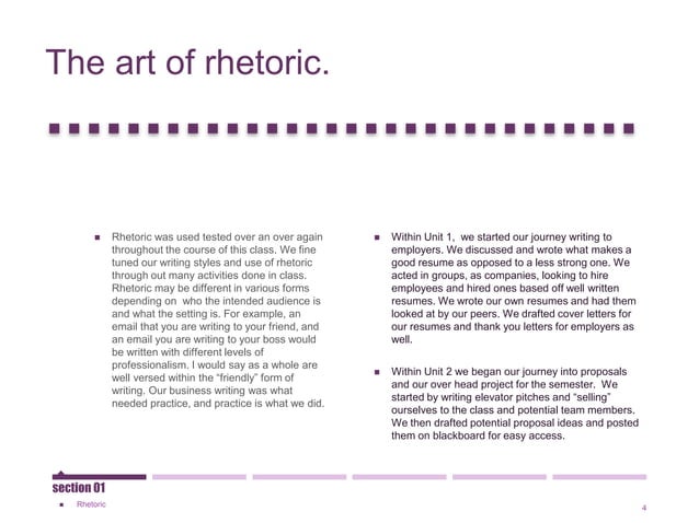 Self reflection technical writing | PPT