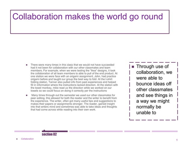 Self reflection technical writing | PPT