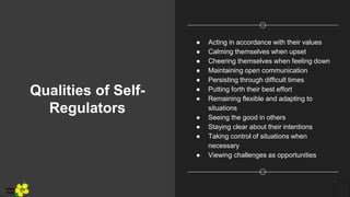 Self regulation | PPTX