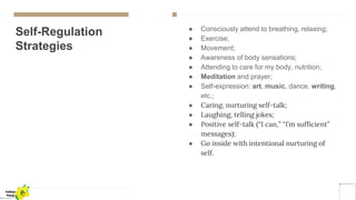 Self regulation | PPTX