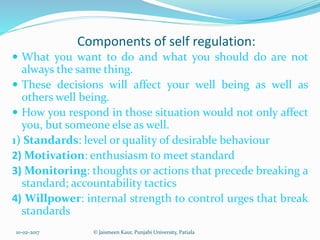 self regulations | PPTX
