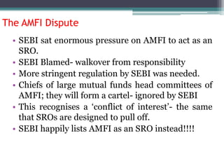 Self regulatory organisations | PPTX