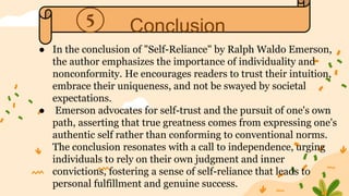 Self Reliance by Ralph Waldo Emerson.pptx
