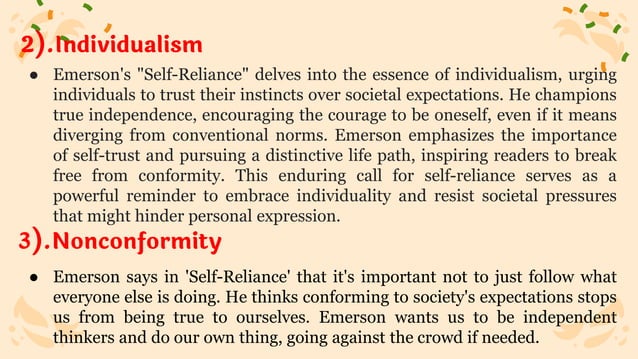 Self Reliance by Ralph Waldo Emerson.pptx