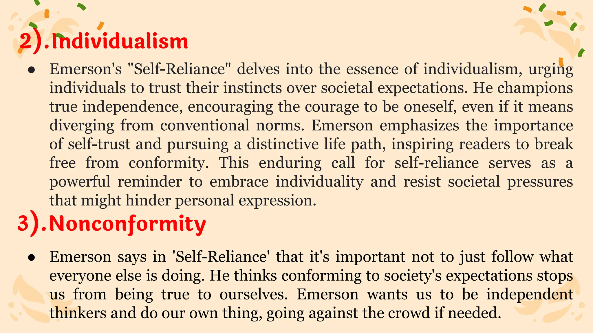 self reliance by ralph waldo emerson-240115115354-92484b41.pptx