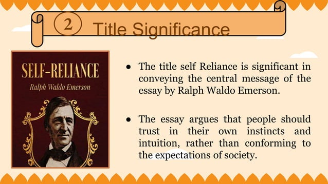 Self Reliance by Ralph Waldo Emerson.pptx