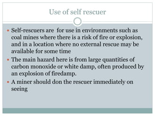 SELF RESCUER.pptx