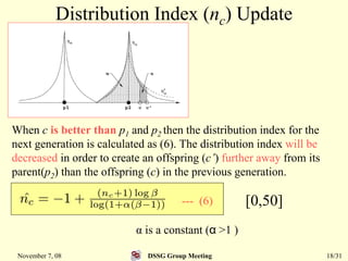 Self Adaptive Simulated Binary Crossover | PDF
