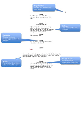 Self script annontation | PDF