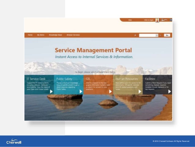 IT Self-Service Portal Examples
