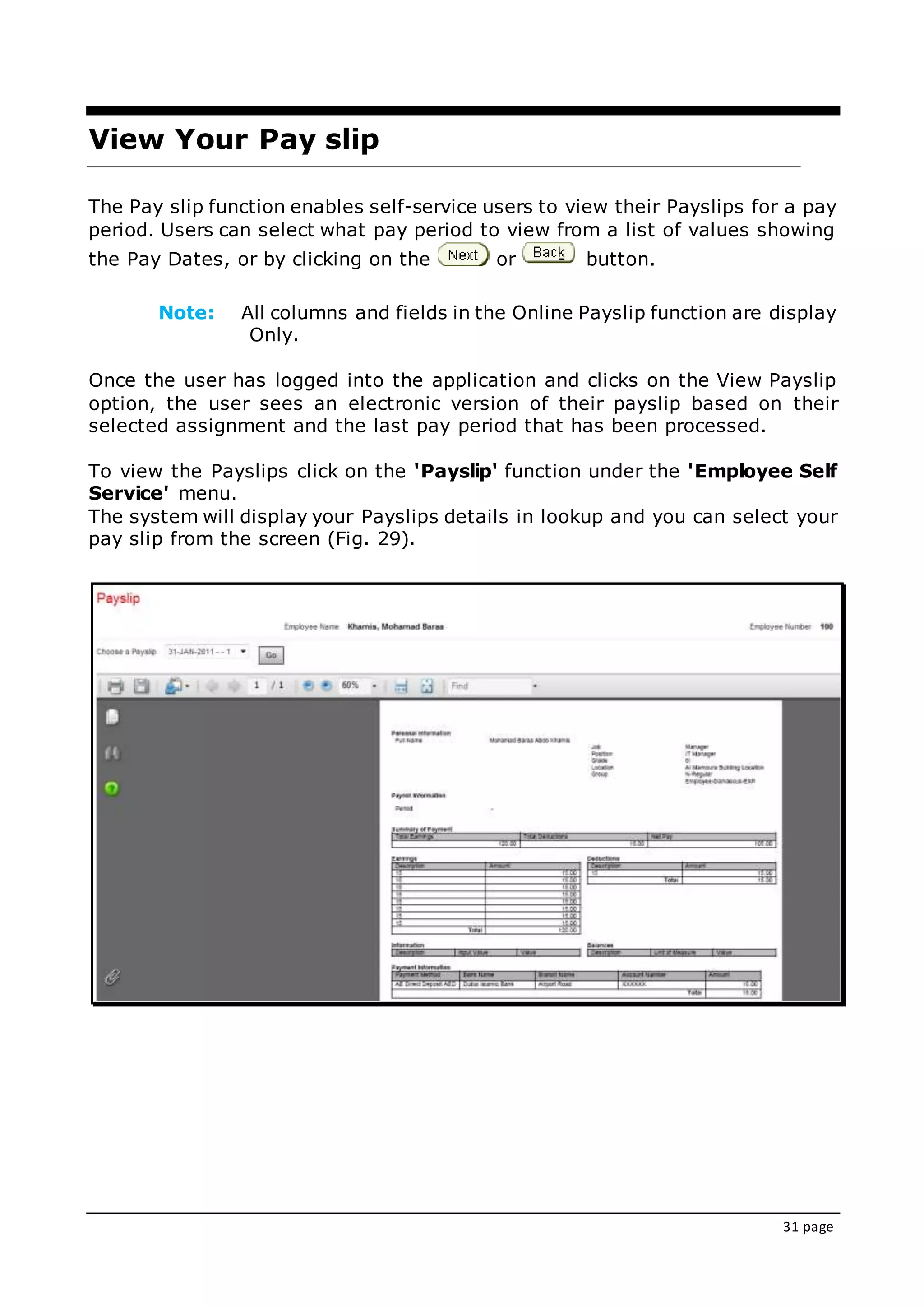 Oracle EBS R12 Self service user manual | DOC
