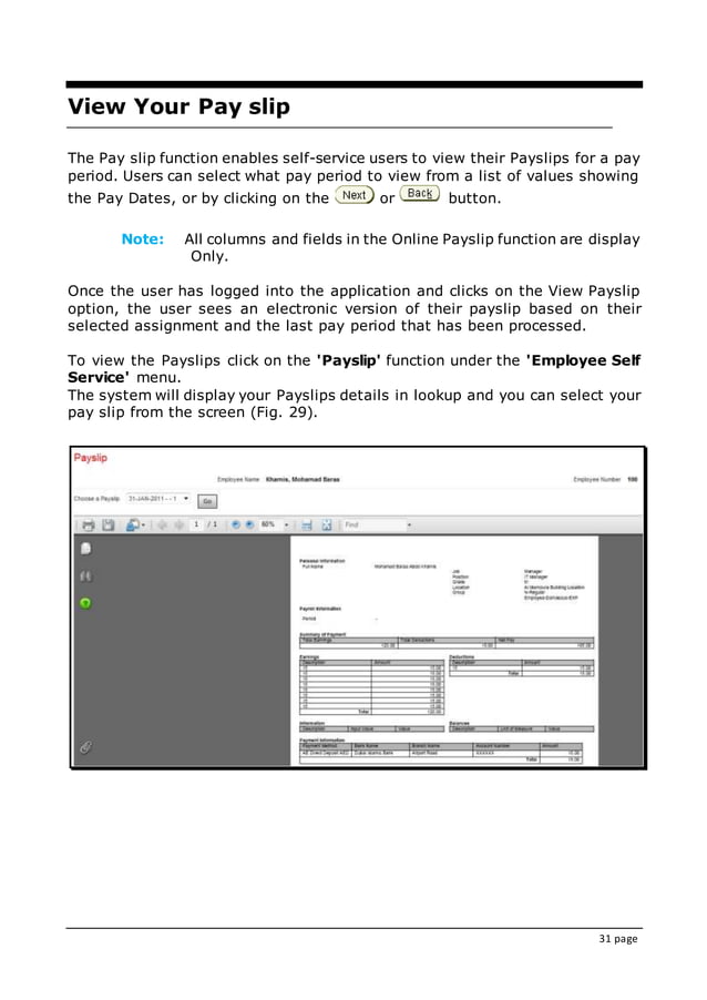 Oracle EBS R12 Self service user manual | DOC | Human Resources | Business