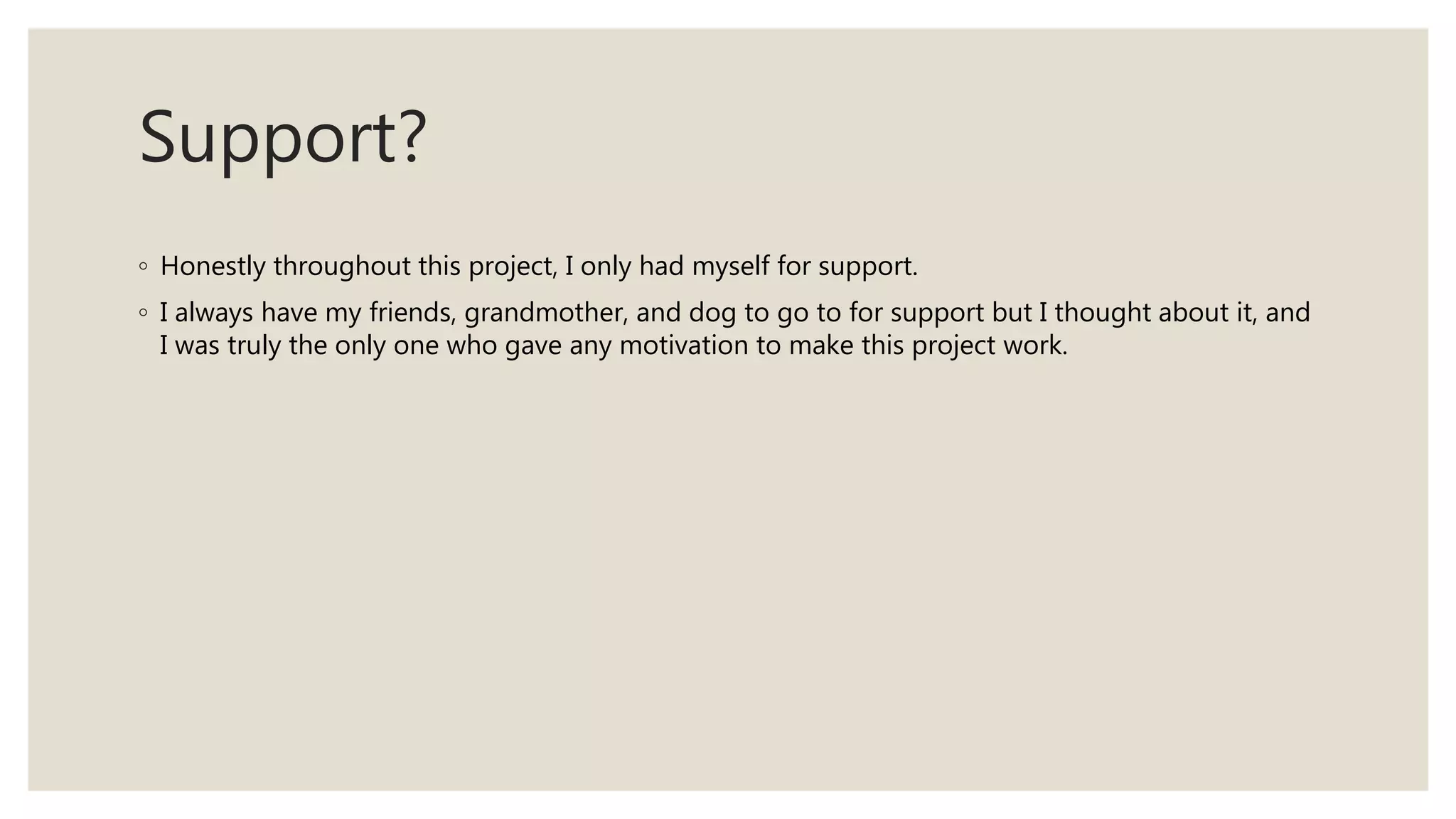 Self-Change Project | PPTX