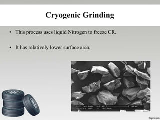 Crumb Rubber Modified Bitumen (CRMB) | PPTX