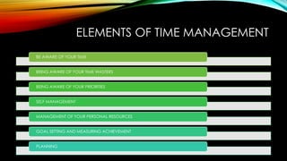 Time Management | PPTX