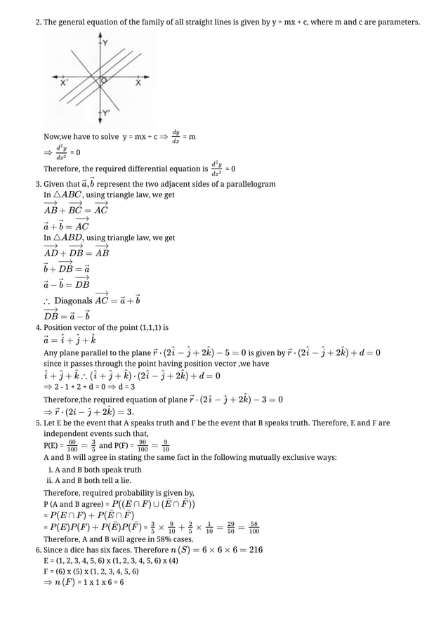 Maths paper class 12 maths paper class 12 | PDF