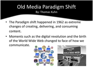 Old Media vs. New Media | PPTX