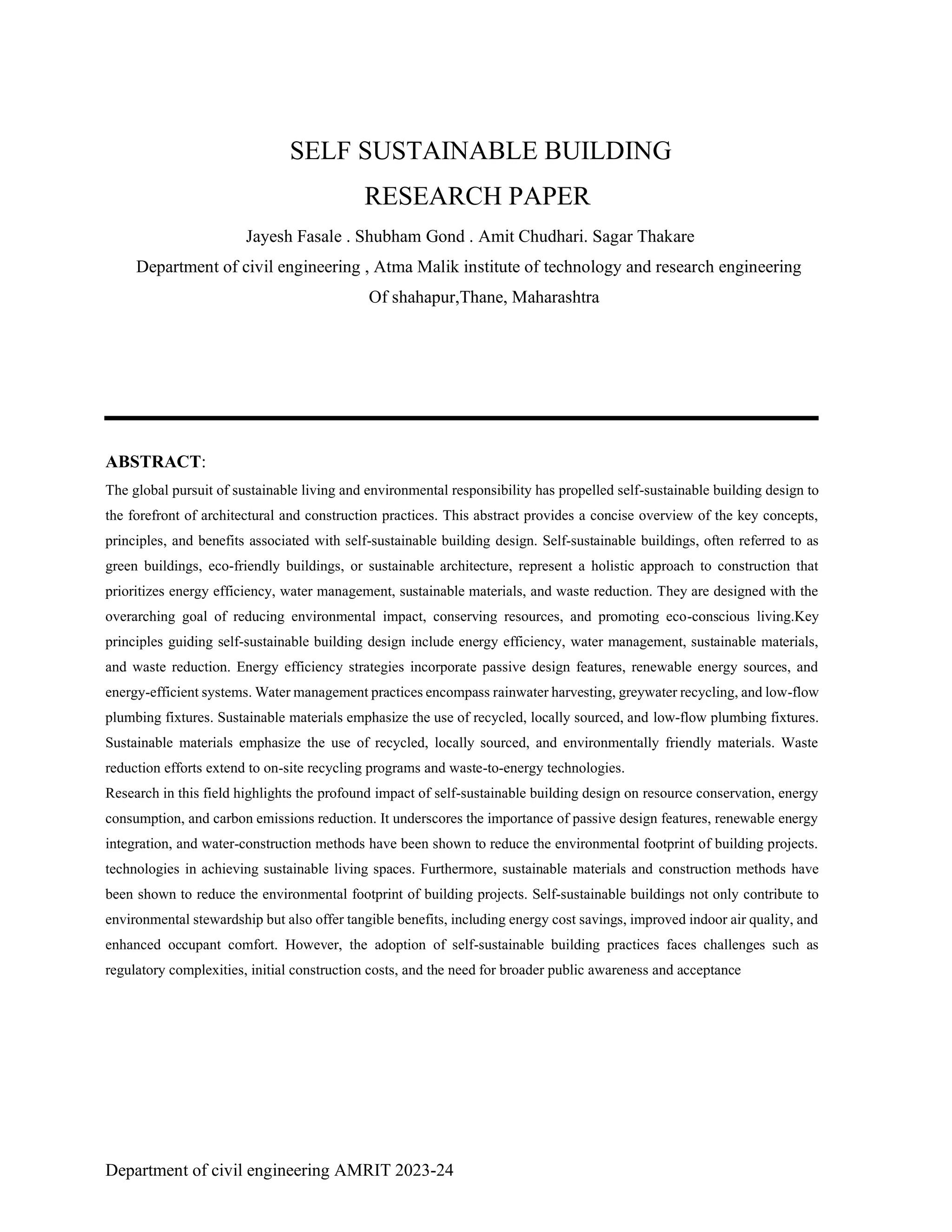 Self sustainable building .pdf