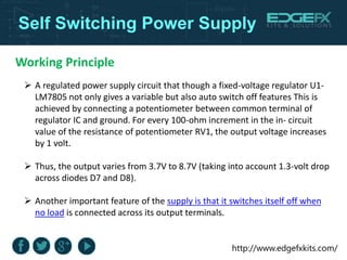 Self Switching Power Supply | PPTX