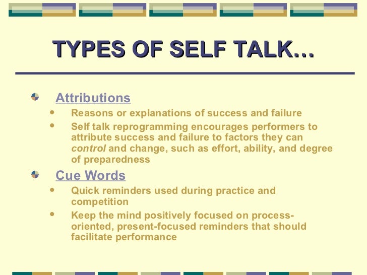 Self Talk self-talk