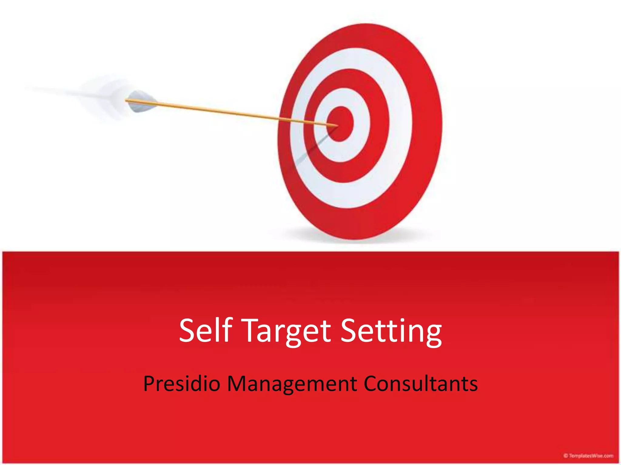 Self target setting new | PPTX