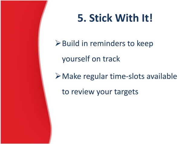 Self target setting new | PPTX