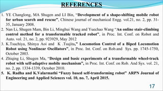 Fuzzy baesd Self transforming robot.ppt
