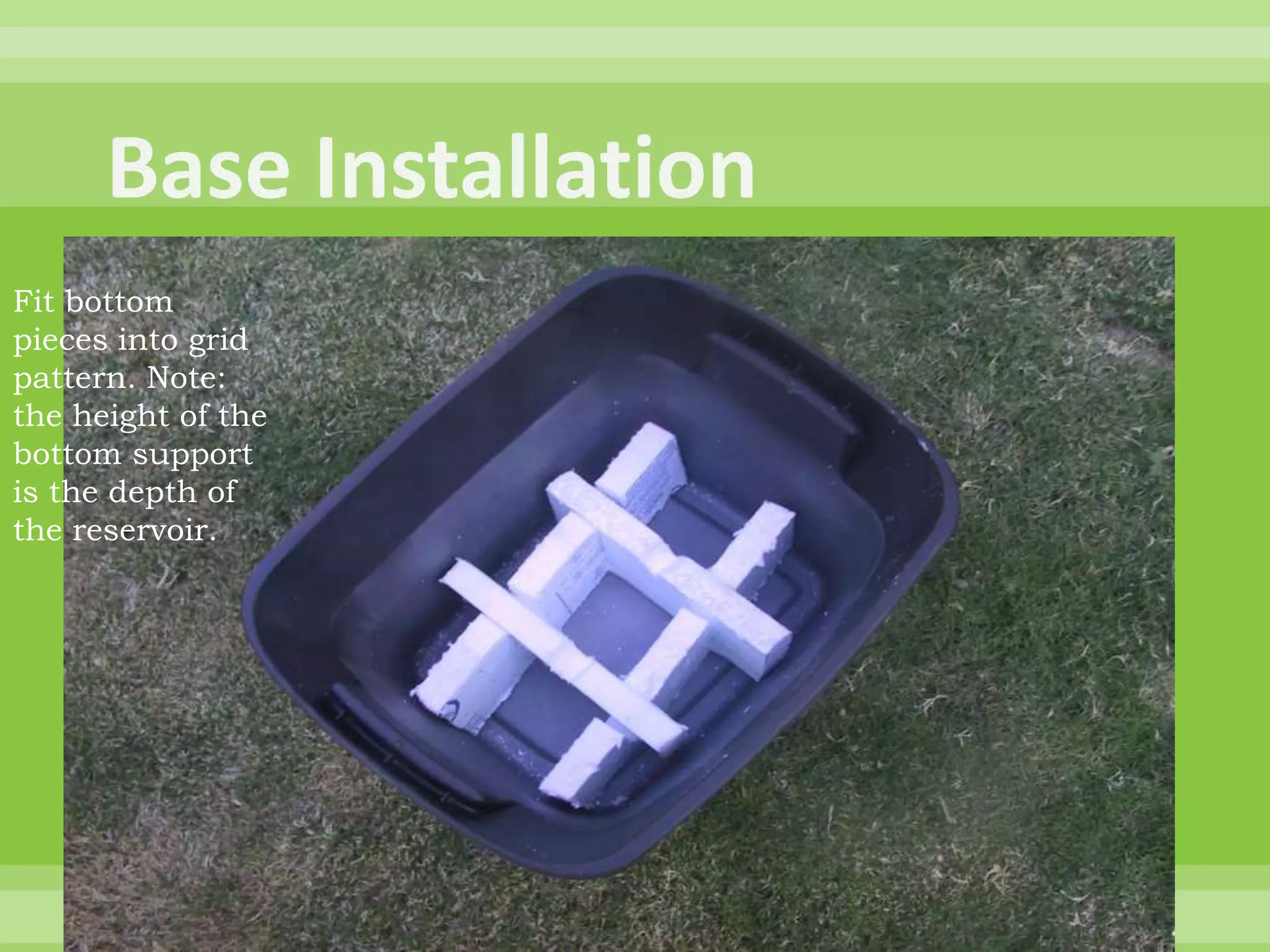 Self watering growing containers | PPT