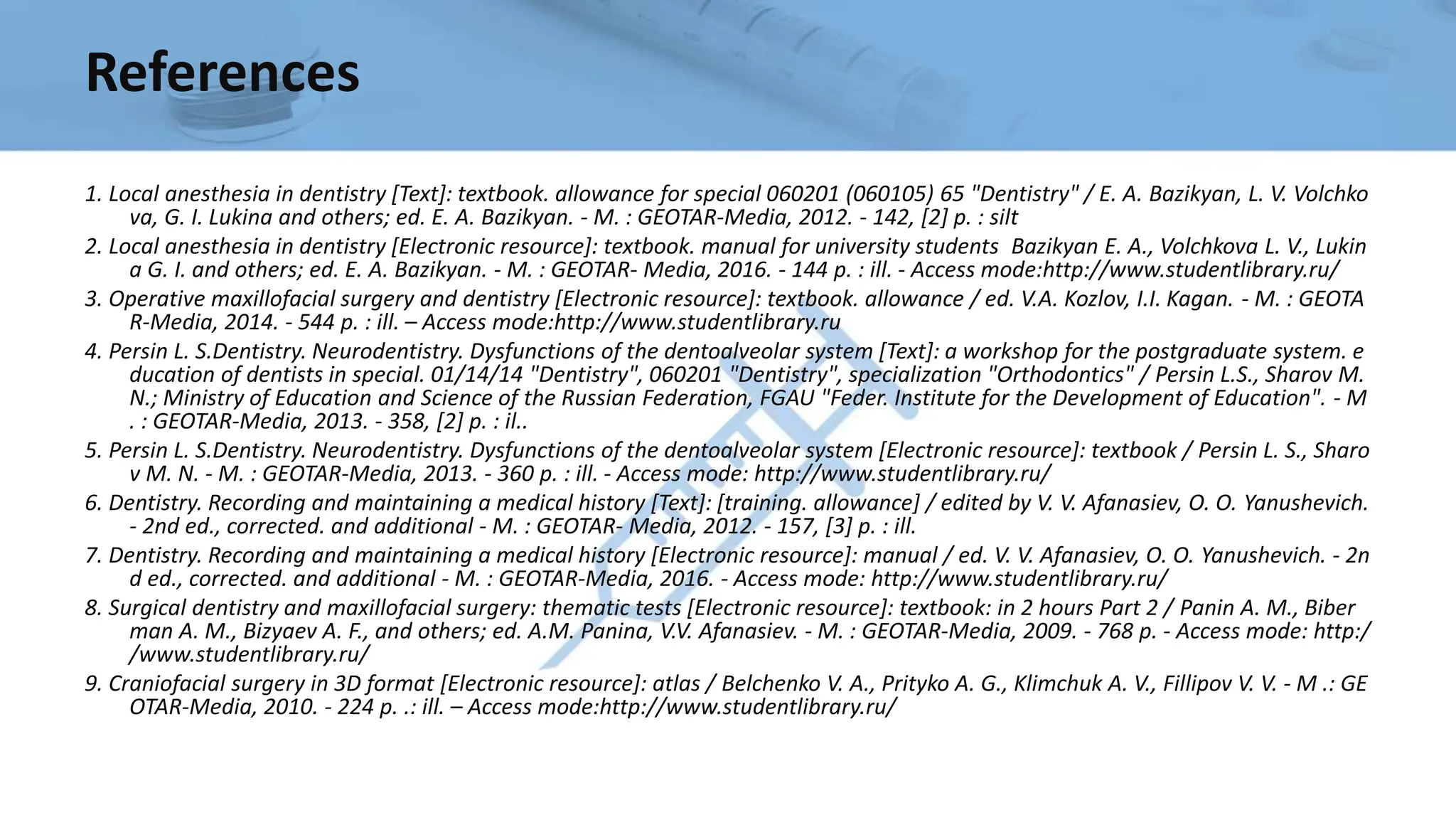local anesthesia in dentistry terms and indications | PPT