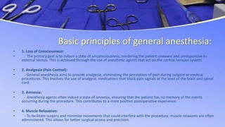 modern methods of general anesthesia by xenon | PPTX