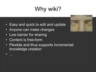 ILI2008wikis | PPT | Internet for Beginners | Internet