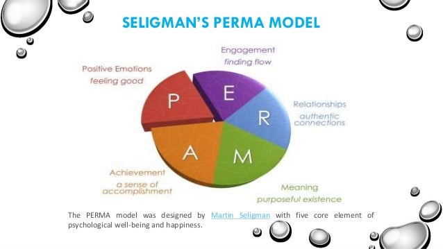 Seligman’s perma model of subjective well being