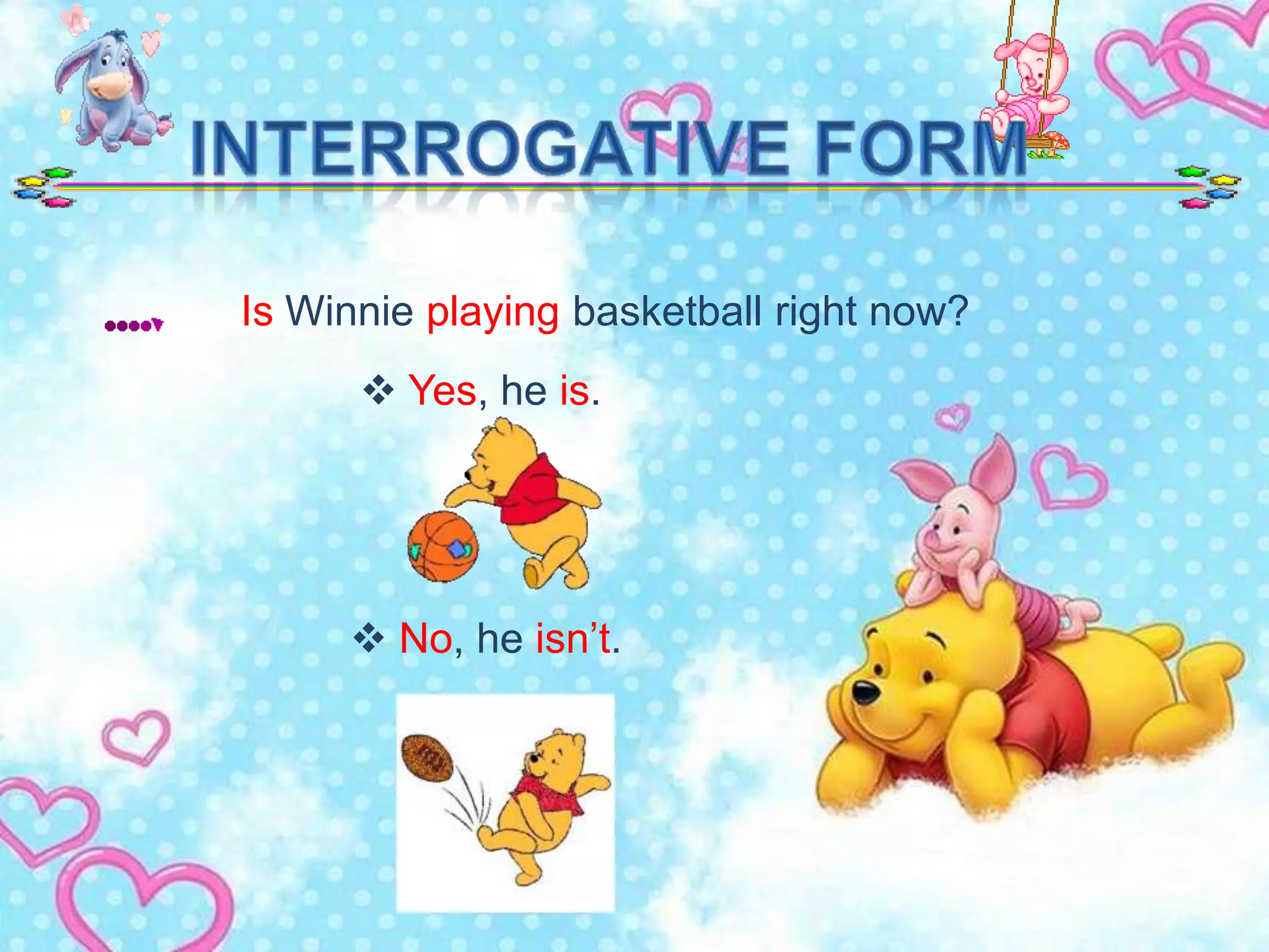 present continuous tense | PPTX