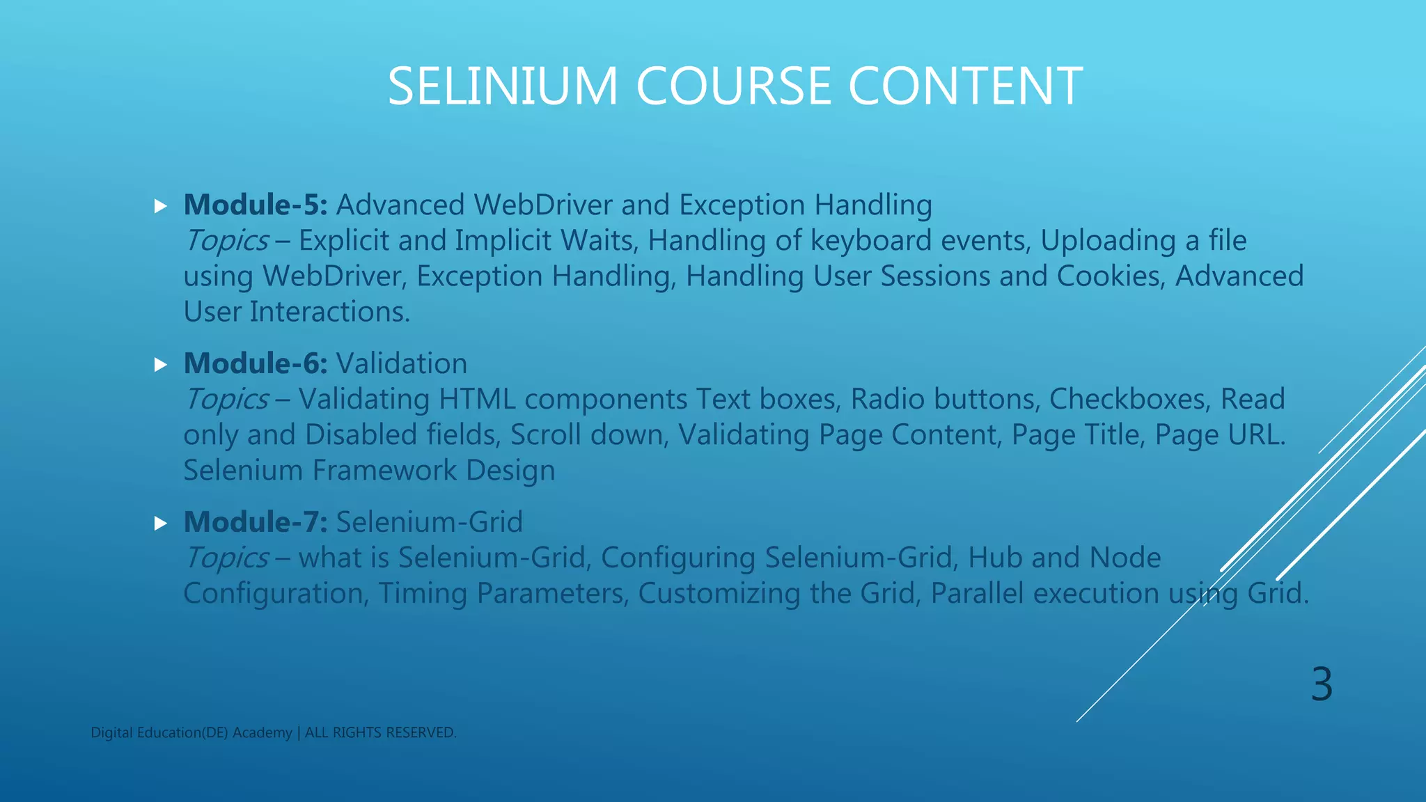 Selinium training | PPTX