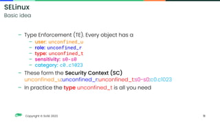SELinux workshop | PPT