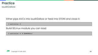 SELinux workshop | PPT