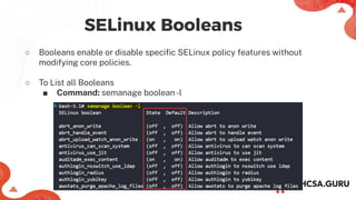 SELinux Policy Management in RHEL - RHCSA+.pdf