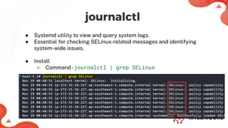 SELinux Troubleshooting in RHEL - RHCSA+.pdf