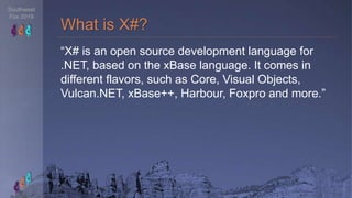 SELJE - Look at X Sharp.pptx | Operating Systems | Computer Software ...