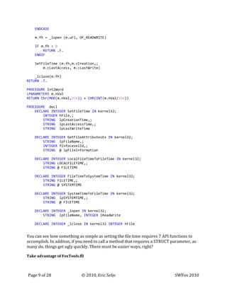 Selje_Amazing VFP2C32 Library.pdf