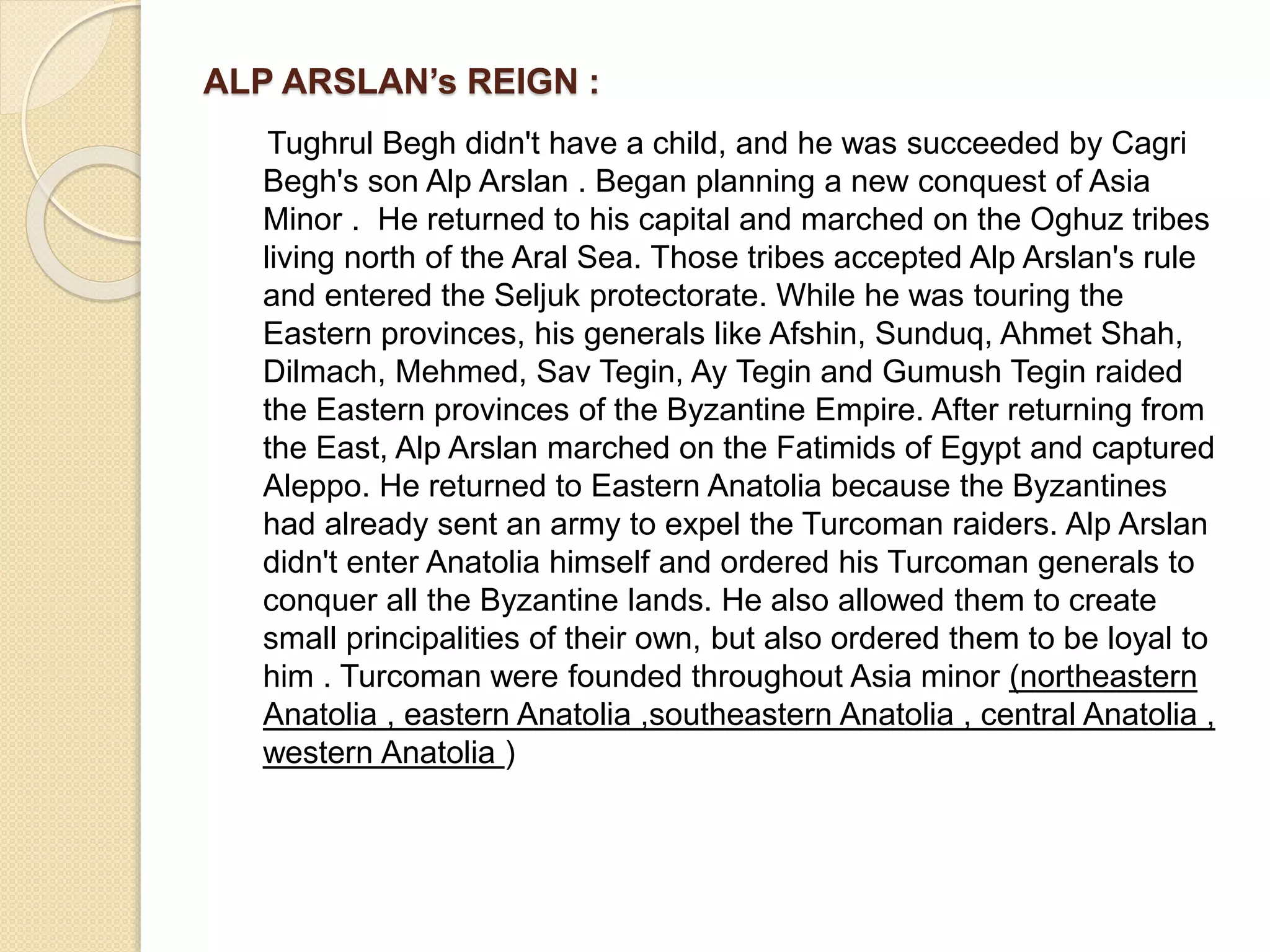 Seljuk architecture ppt | PPTX