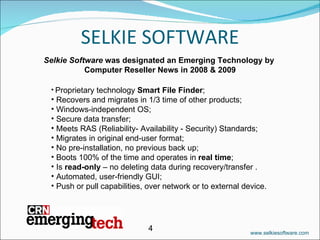 Selkie Overview | PPT