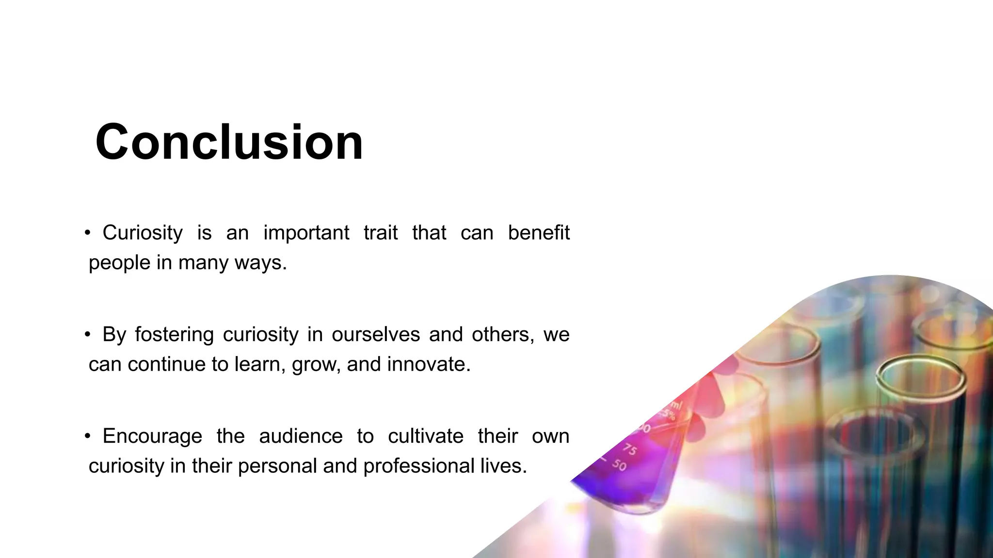 The importance of Curiosity | PPTX