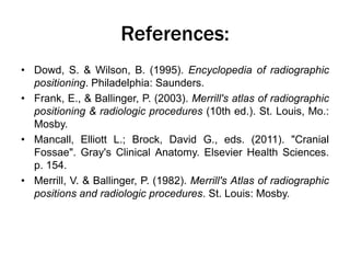 Sella Turcica (RAD32) | PPTX