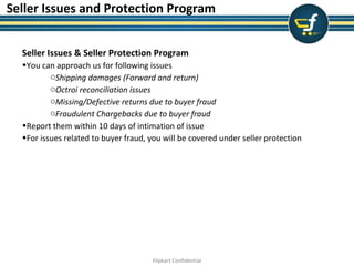 Flipkart Marketplace – Seller policies | PPT